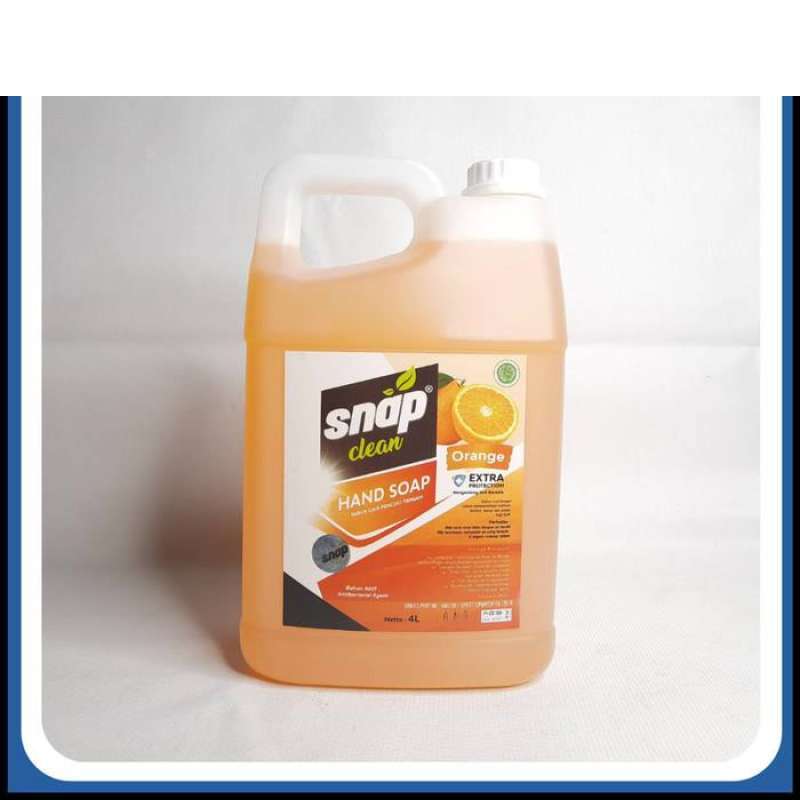 Promo Snap Clean Hand Soap Anti Bakteri Sabun Cuci Tangan 4 Liter ...