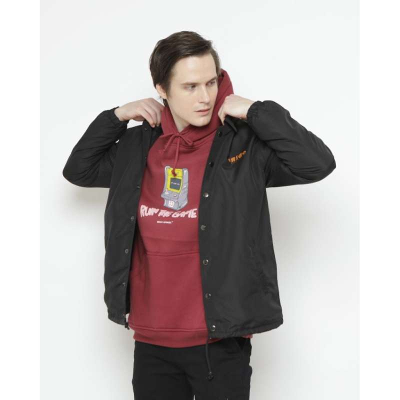 Jual Erigo Coach Jacket Street Fighter Black Di Seller Erigo Official ...