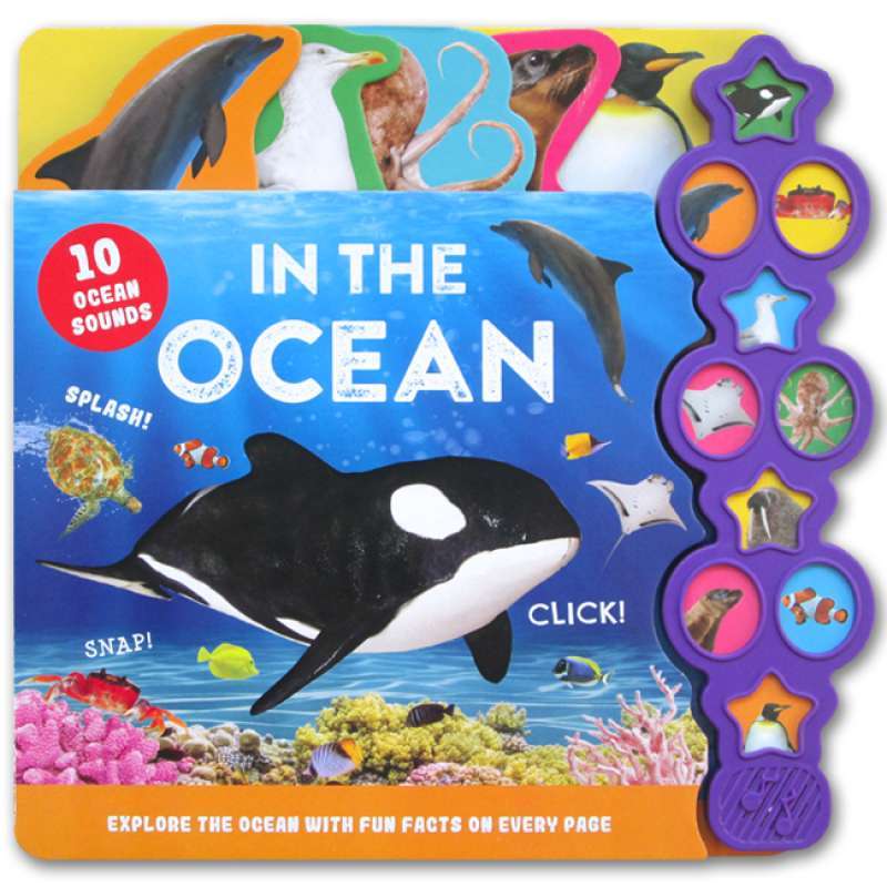 Jual Buku Anak Impor: In The Ocean Tabbed Sound Board Book With 10 ...