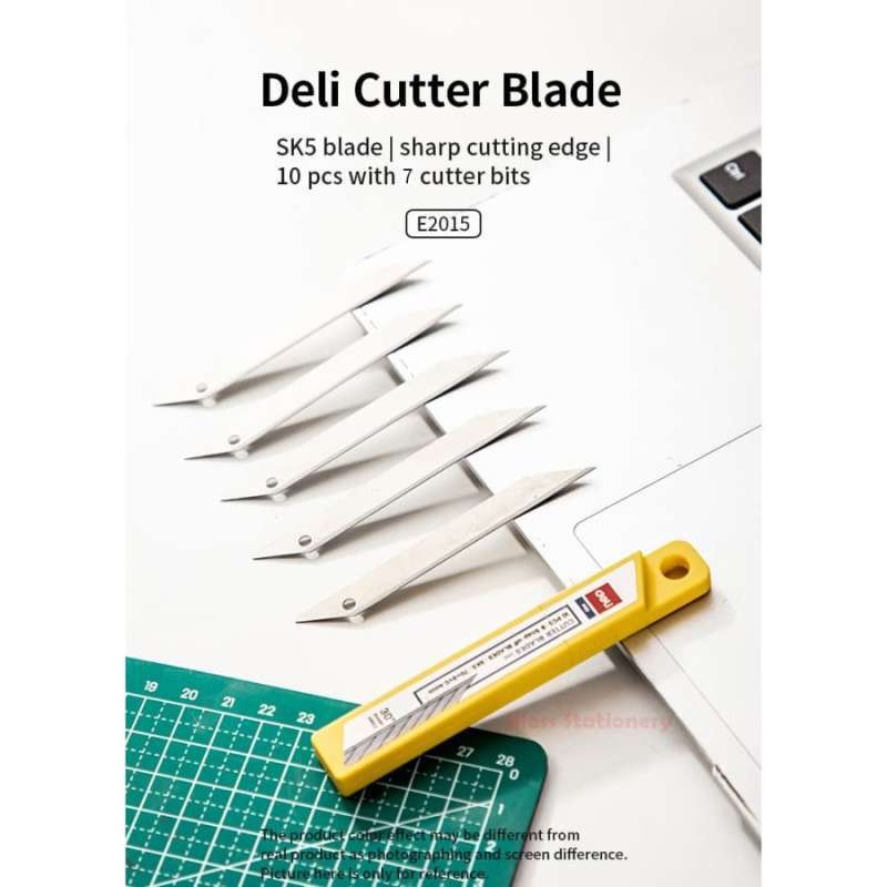Jual isi cutter 30 derajat isi ulang cuter runcing Refill cutter blade ...