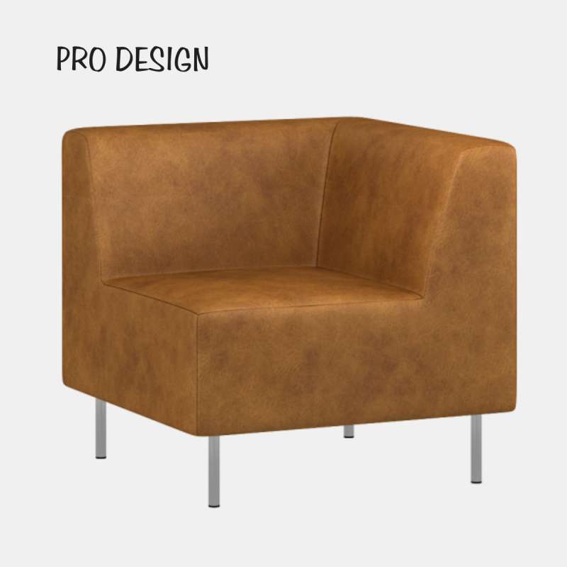 Jual Pro Design Miracle Sofa Modular Sudut Leather - Copper Brown di ...