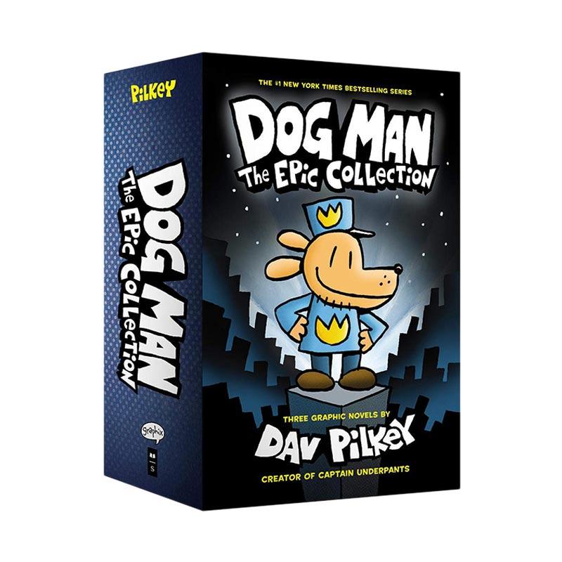Jual Scholastic Dog Man Boxed Set Play & Learn For Kids di Seller ...