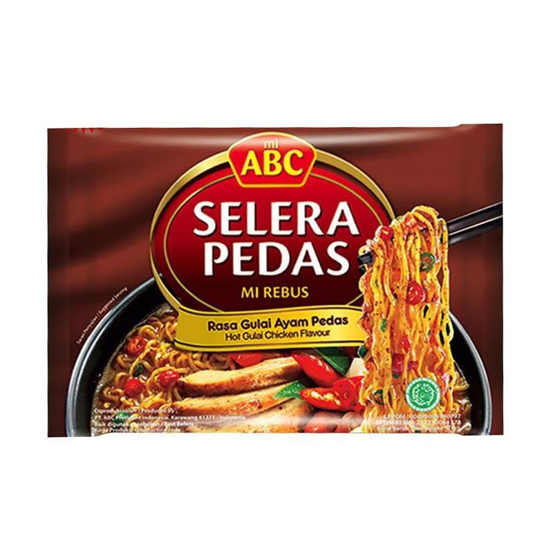 Promo Mie ABC Selera Pedas Rasa Gulai Ayam Mie Instan 70 g Diskon 19% ...