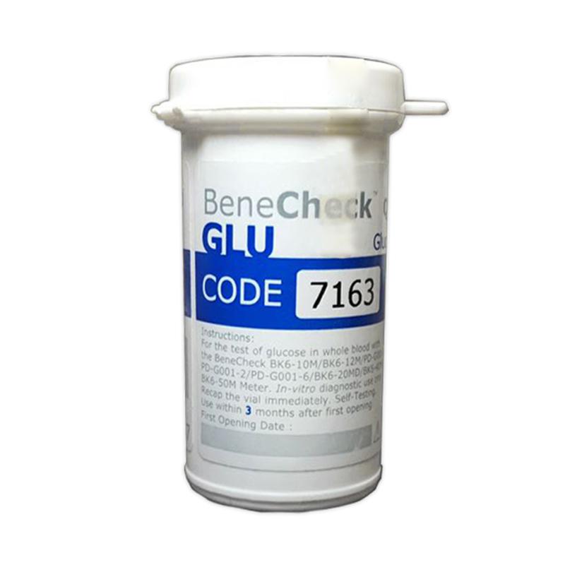 Promo Benecheck Strip Gula Darah [1 Botol/ 50 Strip] Diskon 31% Di ...