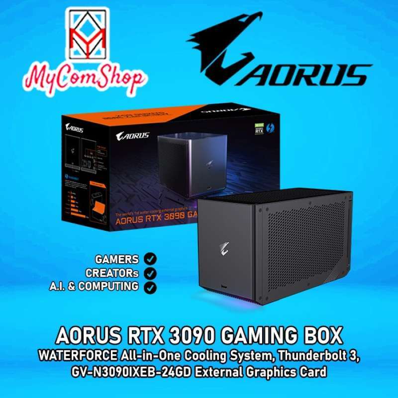 Gigabyte Serves Up Killer Aorus GeForce RTX 3090/3080 Water-Cooled EGPU ...