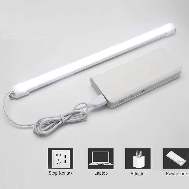 Jual Universal Panjang Strip Tabung Led Usb Bohlam Lampu Neon Di Seller ...