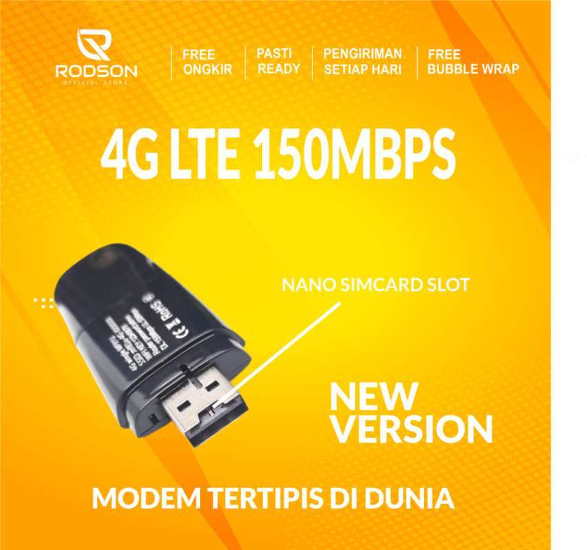 Promo Modem Wifi Wingle 4g Lte Mf81u Unlock Semua Operator Nano Simcard ...