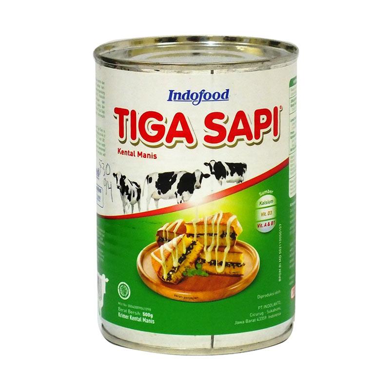Jual Tiga Sapi Susu Kental Manis [500 G/ Kaleng] Di Seller Dede ...