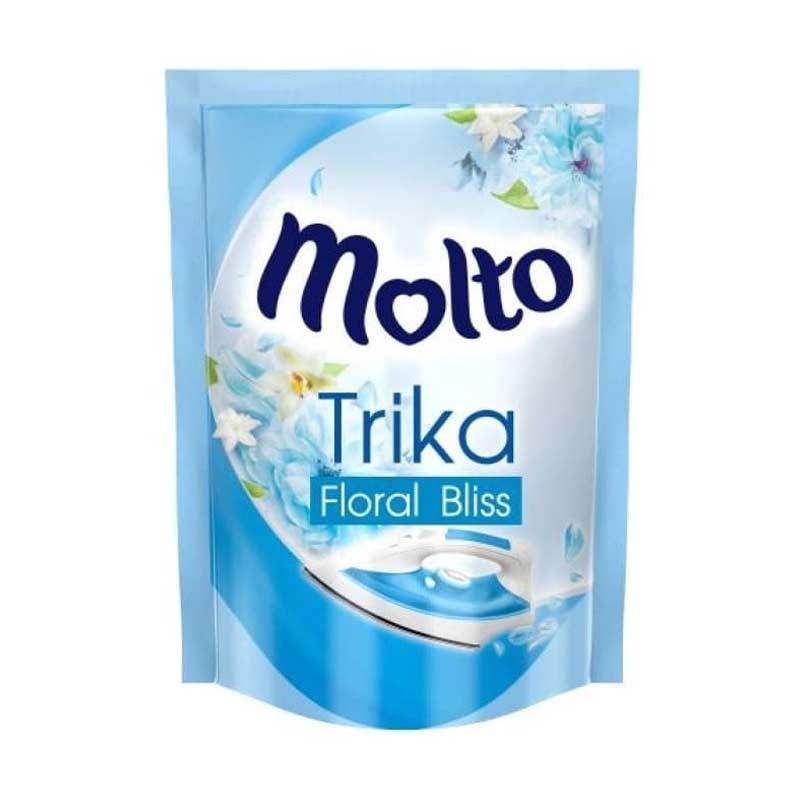 Jual Unilever Molto Trika Floral Bliss Blue Pelicin & Pewangi Pakaian ...