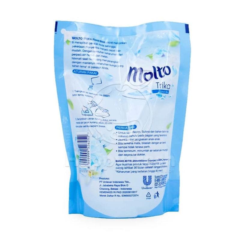 Jual Unilever Molto Trika Floral Bliss Blue Pelicin & Pewangi Pakaian ...