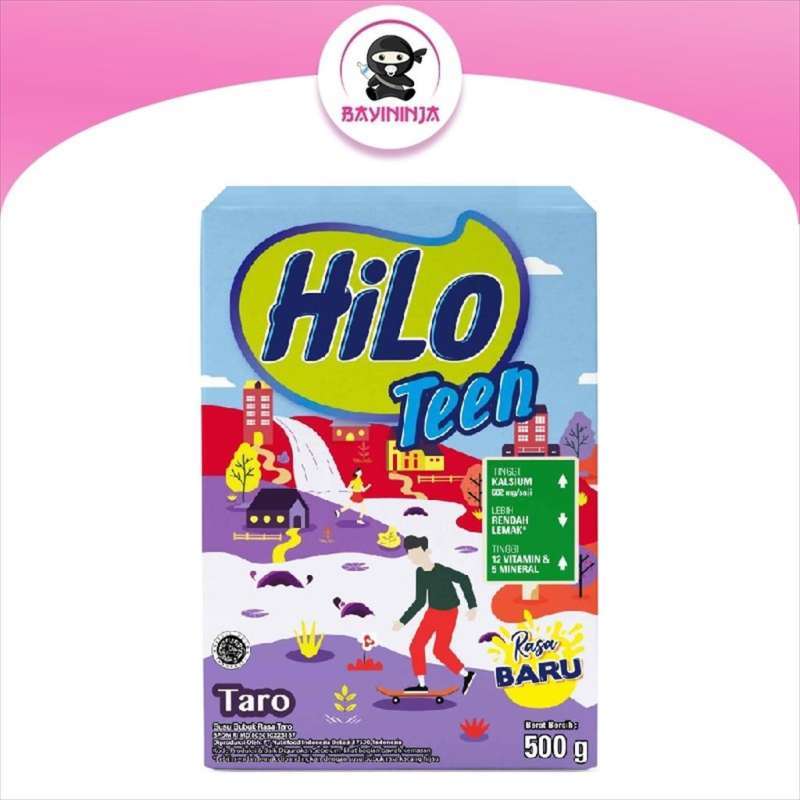 Jual HILO Teen Taro Susu Box 500 g di Seller BAYININJA Official Store ...