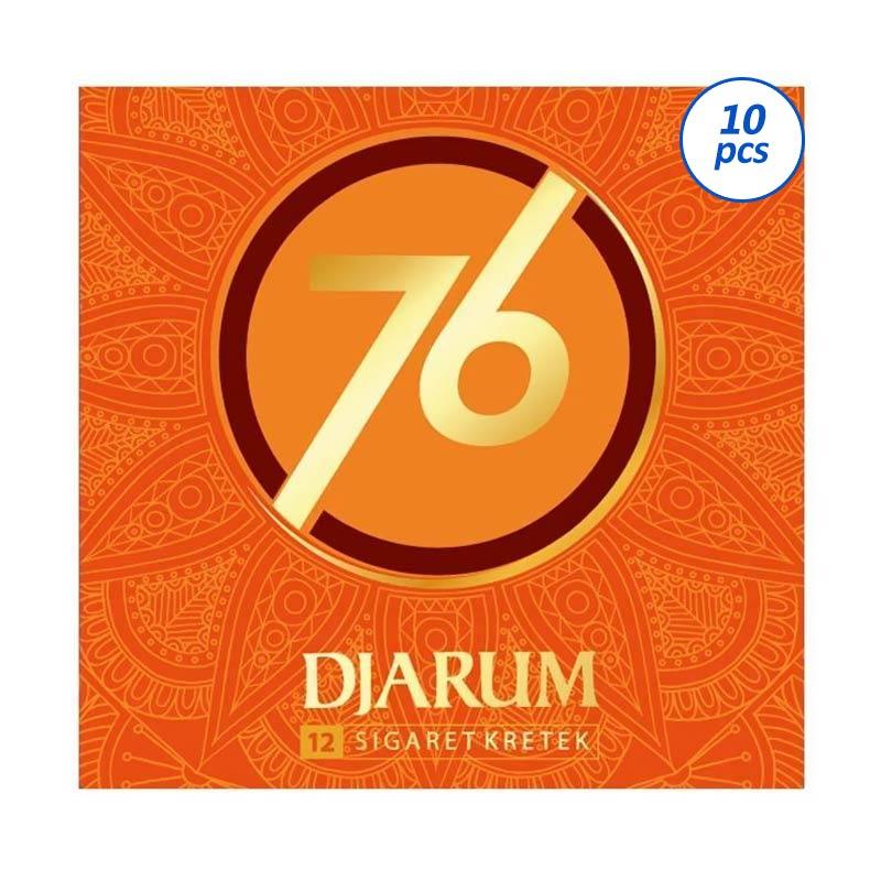 Jual Surabaya - Djarum 76 Kretek Rokok [1 slop/10 bungkus/ 12 Batang ...