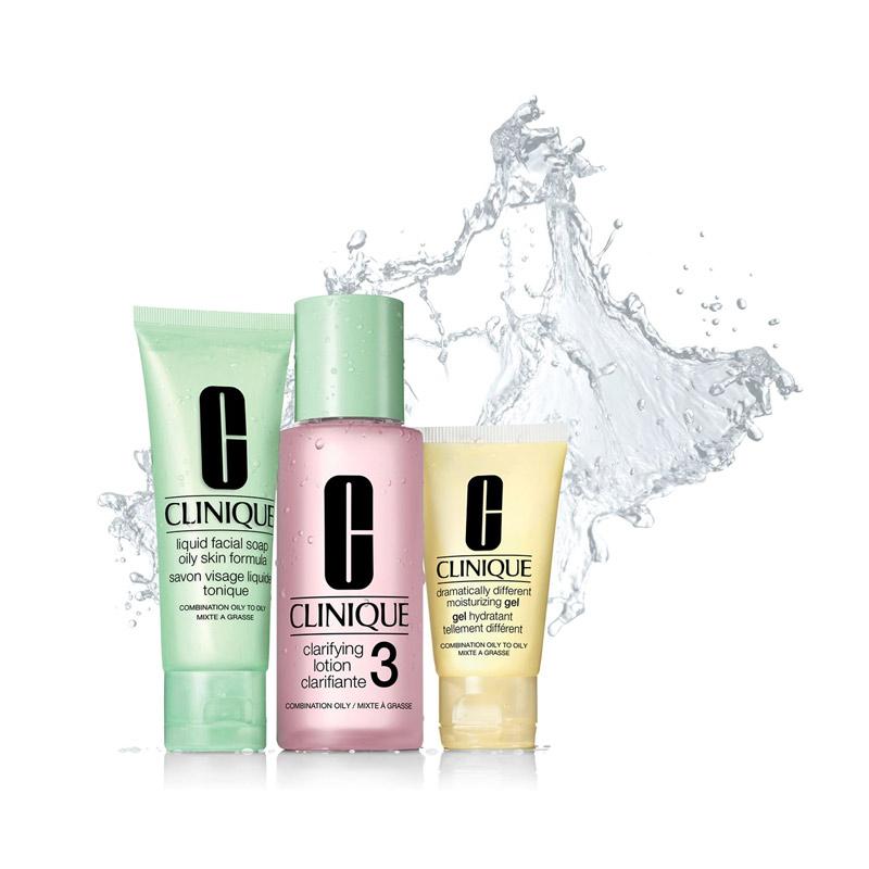 Jual Clinique 3 Step Introduction Kit Skin Type 2 Di Seller Beauty Bank ...