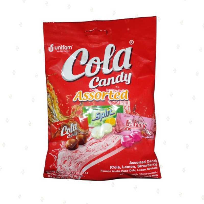 Jual Cola Candy Bag Assorted 125gr - Zak Isi 50 Pcs di Seller JAS_HOME ...