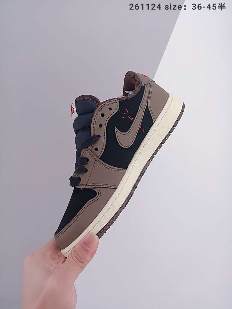 Jual Fragment x Travis Scott x NIKE AIR Jordan 1 low Fujiwara three-way ...