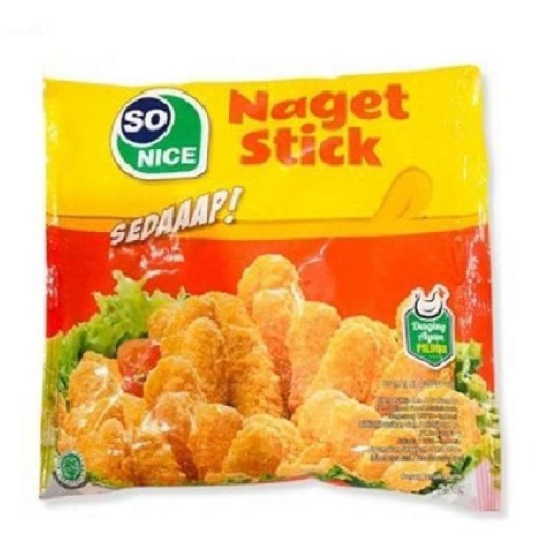 Promo Chicken Nugget Stick Ayam So Nice Sedap 500gr Halal Mui Diskon 2% ...
