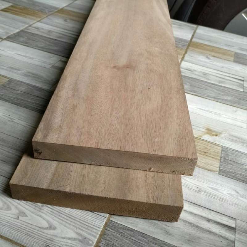 Jual Gratis Ongkir Papan Kayu Bayur Jati 60Cm Tebal 3Cm Ambalan Kayu di ...