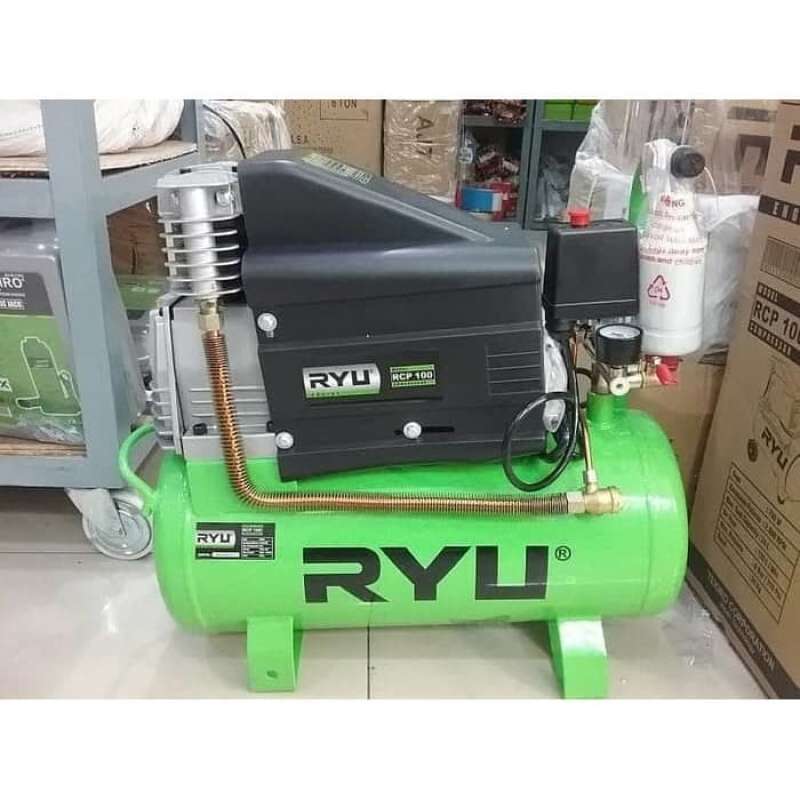 Jual Mesin Kompresor 1 HP 24 Liter RCP 100 RYU / Air Compressor 1 HP di Seller Asia Sarana ...