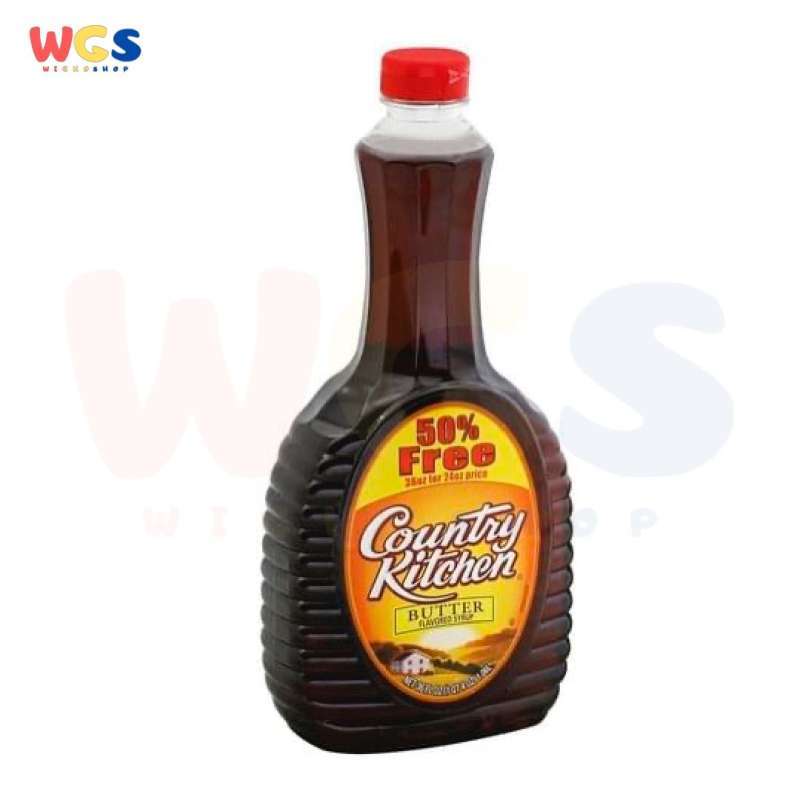 Jual Log Cabin Country Kitchen Maple Syrup Butter Flav Usa 36 Fl Oz 1 ...