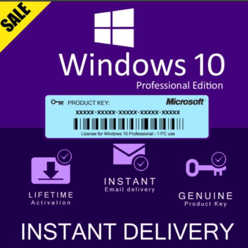 Jual Windows Lisensi Windows 10 Pro Original [Lifetime] di Seller ...