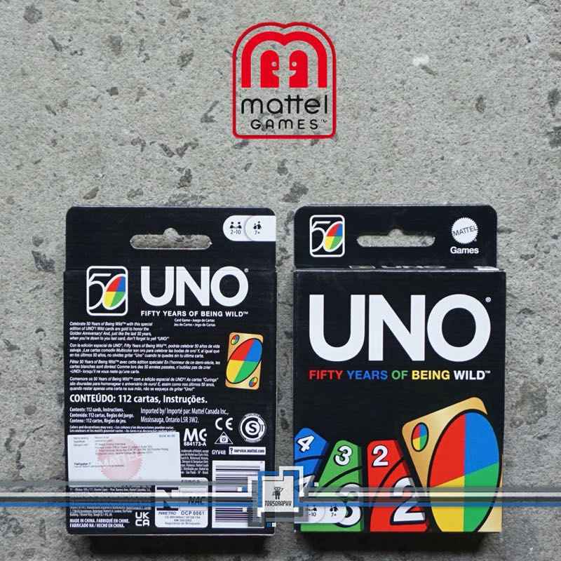 Jual UNO 50th Anniversary Edition Card Game Exclusive di Seller Toysgraphy Official Store ...