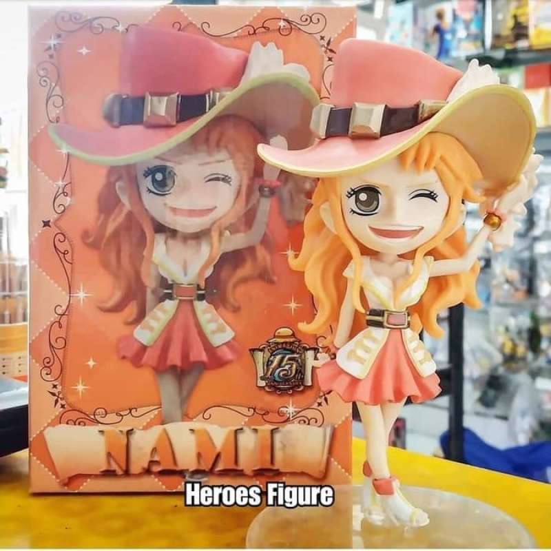 Jual ANIME MOVIE NAMI ONE PIECE ACTION FIGURE 15TH ANNIVERSARY di ...