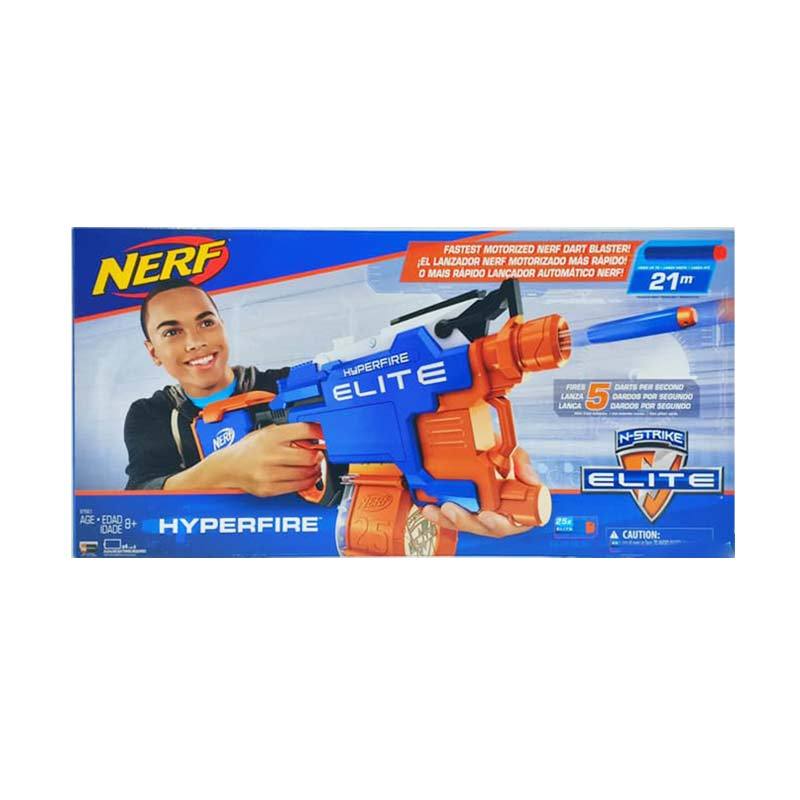 Promo NERF Hasbro N-Strike Elite Hyperfire Segenerasi Rapidstrike ...
