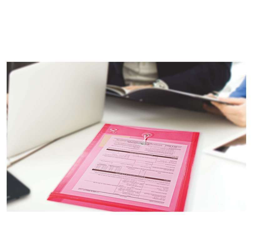 Jual Eagle Files E 211v Fertikal Map Plastik Tali Data Bag Folder [6 ...