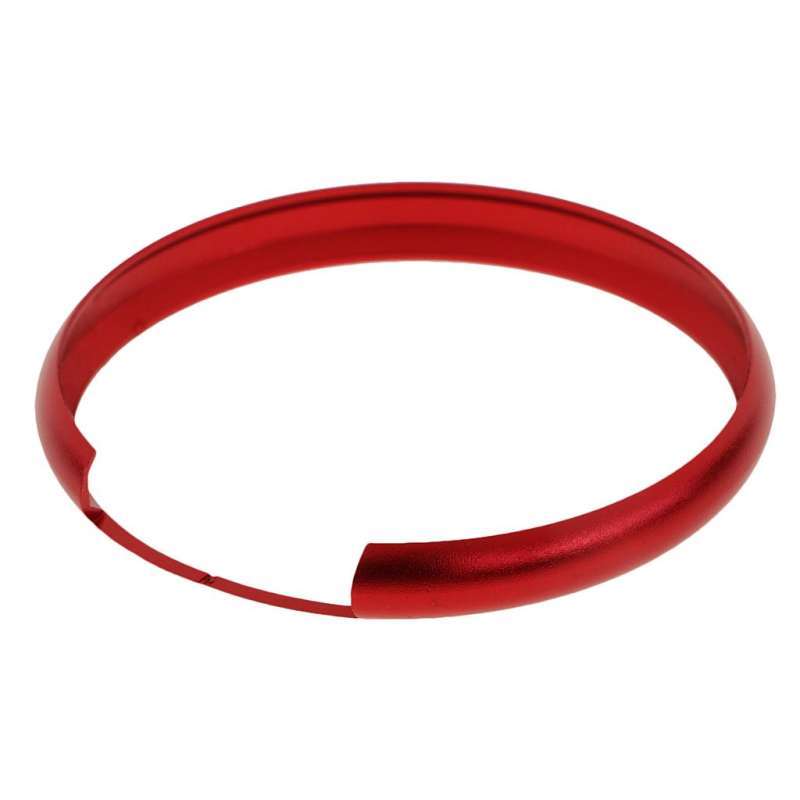 Promo Aluminum Smart Key Fob Replacement Ring Rim Trim Red for BMW Mini ...