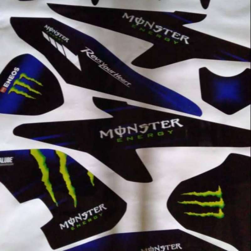 Jual Stiker Full body Decal Yamaha Aerox NVX 155 monster energi di ...
