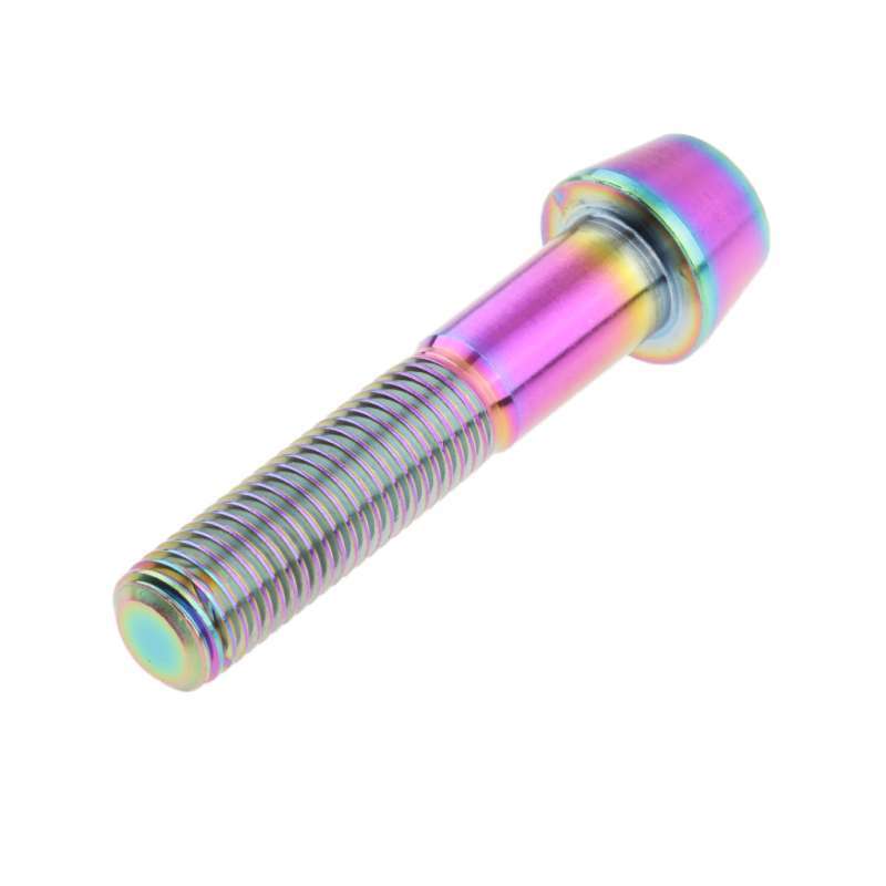 Jual Motorcycle Titanium Bolts Hex Bike Tapered Head Bolt Screw M10 ...