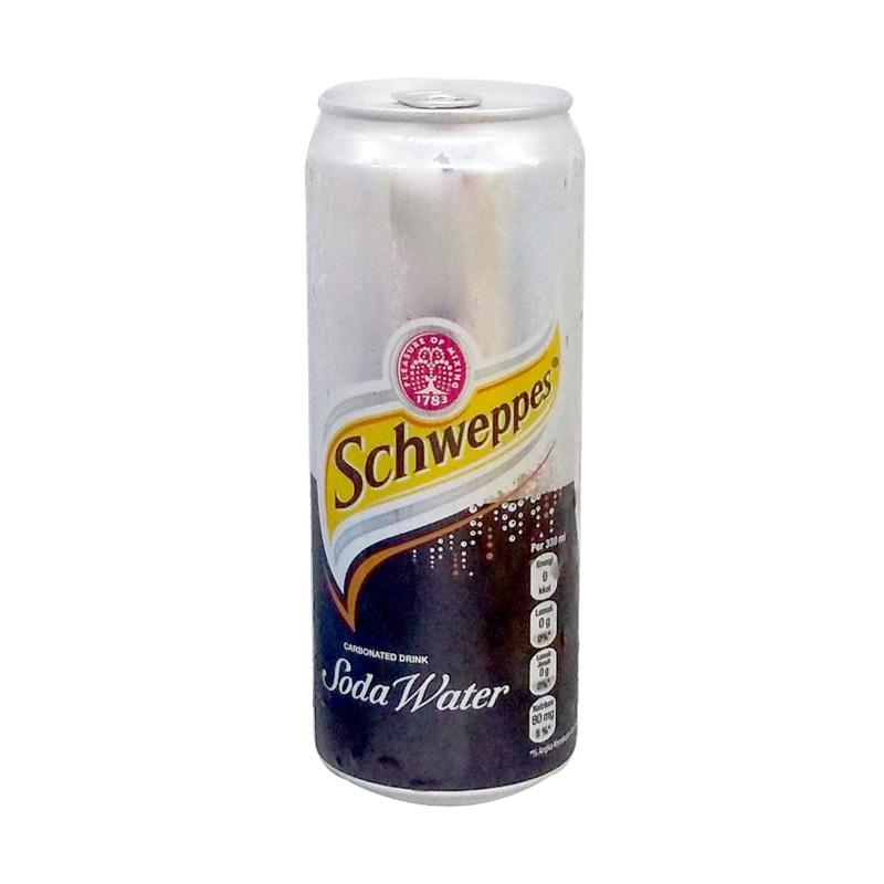 Jual Schweppes Minuman Bersoda Soda[330 Ml/ Kemasan Kaleng] Per Dus Isi ...