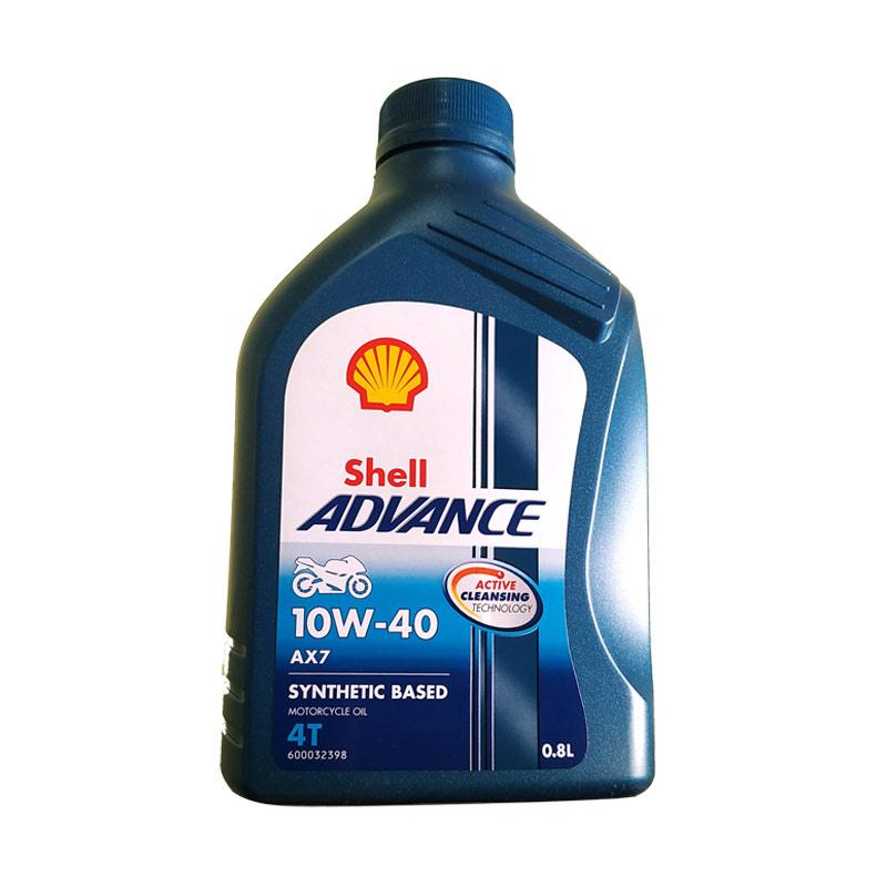 Jual Shell Advance Ax7 10w40 4 Tak Oli Motor [800 Ml] Di Seller Centro ...