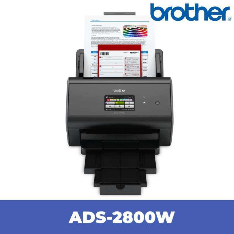 Jual Scanner Brother ADS-2800W ADF - 40 Lembar/Menit - (A4/Legal/Folio ...