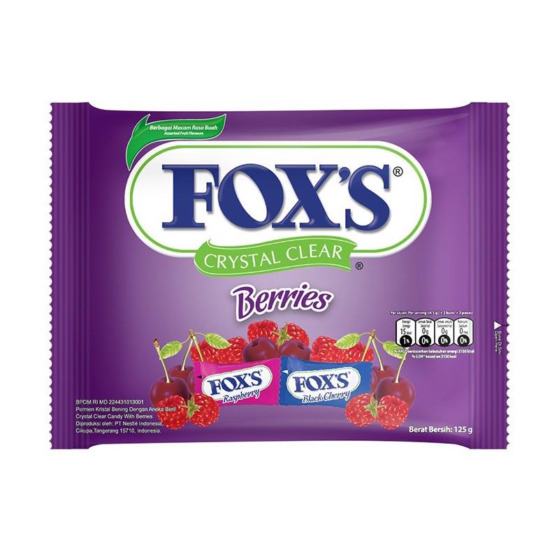 Jual Fox's Berries Oval Flowrap Permen [125 G] Di Seller Satu Sama ...