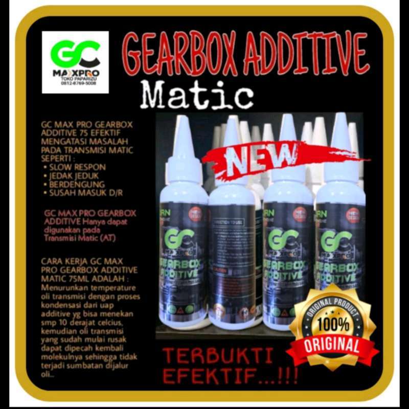 Promo aditif oli matic GC MAX PRO GEARBOX ADDITIVE MATIC 75ml Diskon 10 ...