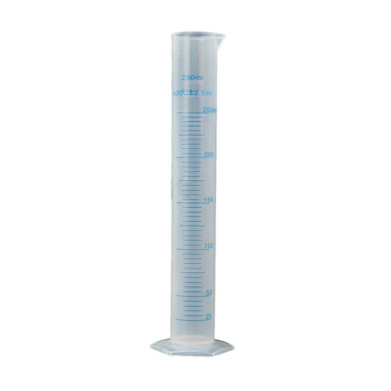 Promo Bluelans Plastic Measuring Graduated Cylinder Liquid Lab Test ...