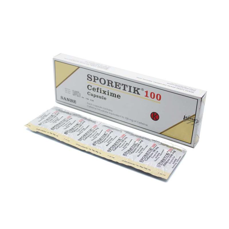 Promo Sanbe Farma Sporetik Obat [100 MG/ 10 Kapsul] Diskon 25% di ...