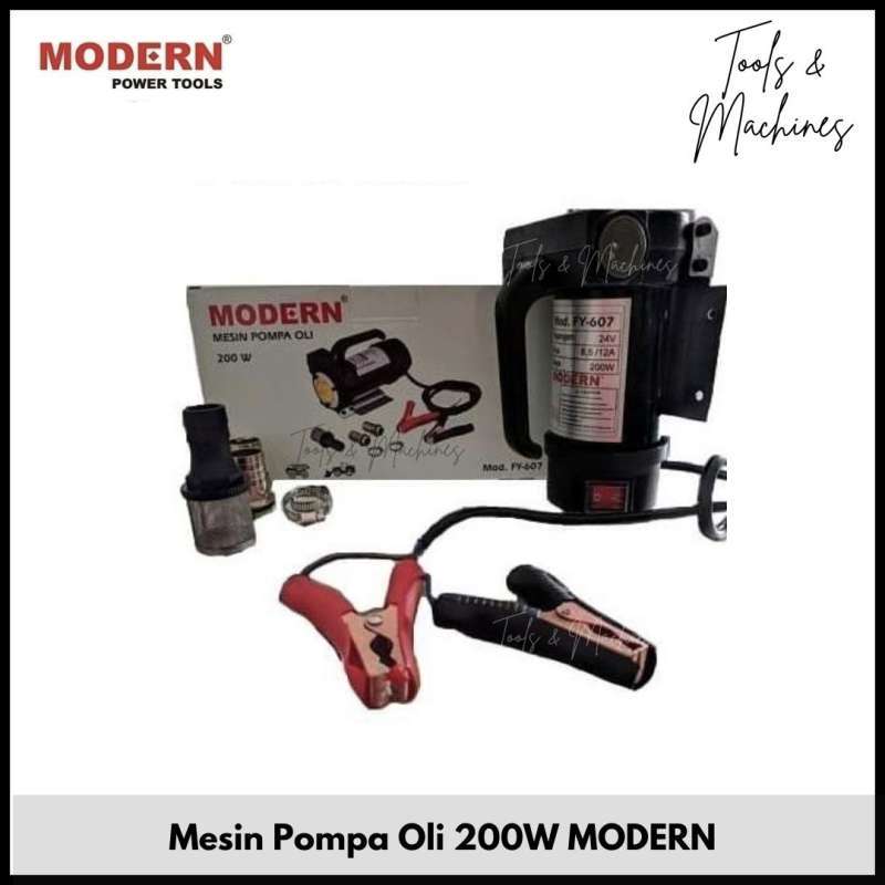 Jual Mesin Pompa Oli Elektrik 200W MODERN di Seller Tools and Machines ...