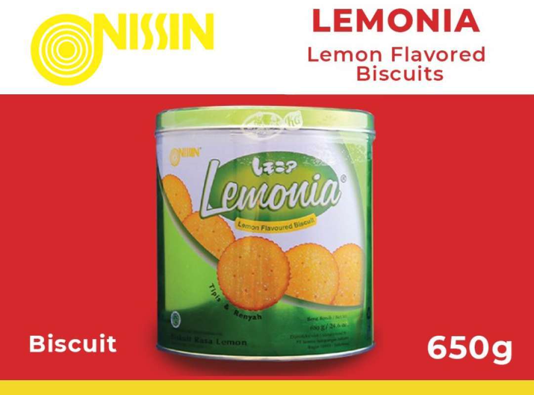 Jual Nissin Lemonia 650g 650 gram biskuit biscuit di Seller The Only ...
