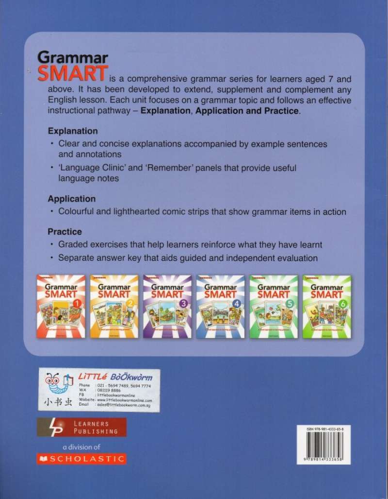 Promo Original Scholastic Grammar Smart Textbook 4 Buku School Book ...