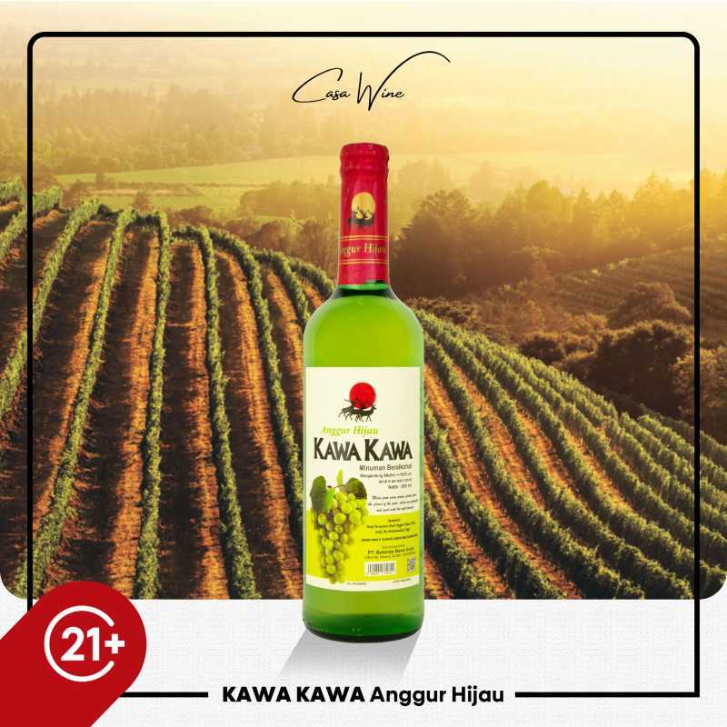 Promo Kawa Kawa Anggur Hijau 600ml Diskon 18% Di Seller Casa Wine ...