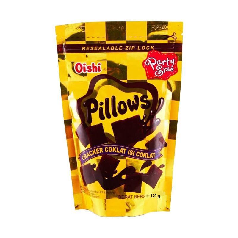 Jual Oishi Pillows Crackers Chocolate [110 gr] di Seller cemilan4u ...