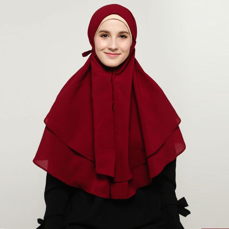 Jilbab Khimar Tali Non Pet - Hijab Casual