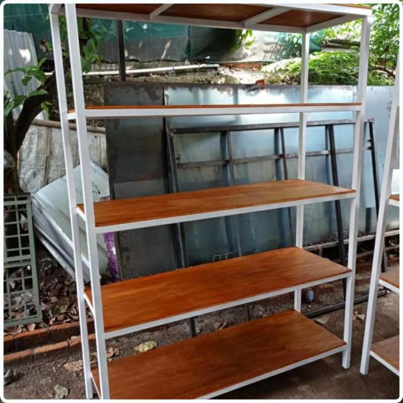 Jual Rak Besi Hollow Custom Alas Papan Triplek Kode 210 - Hitam di ...