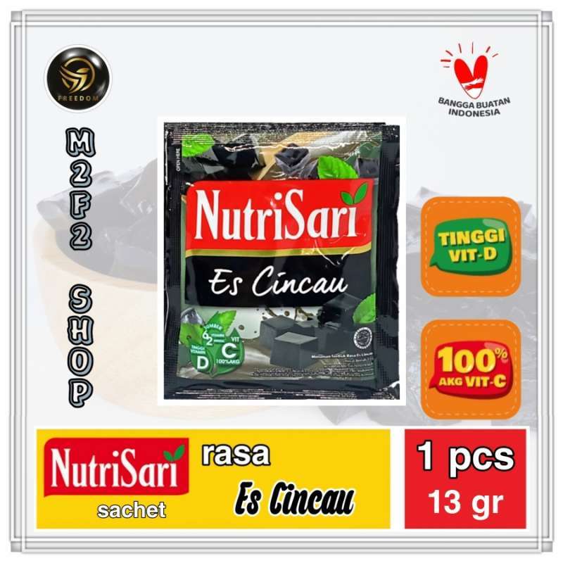 Promo NutriSari Minuman Serbuk | Rasa Es Cincau Sachet - 13 gr (Kemasan ...