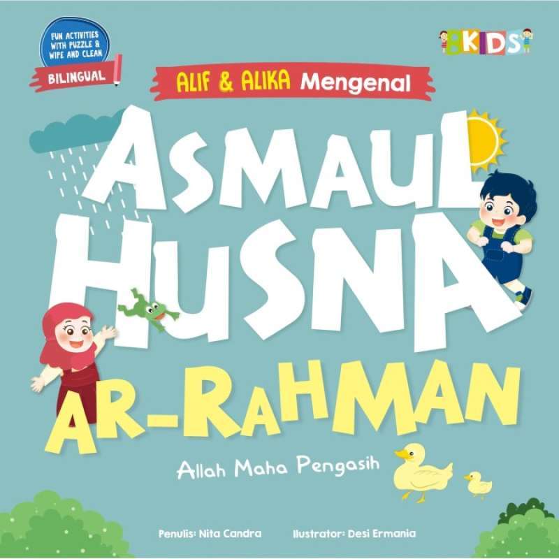 Promo Original Bukumengenal Asmaul Husna Ar - Rahman Alif & Alika Mengenal Asmaul Husna Buku ...