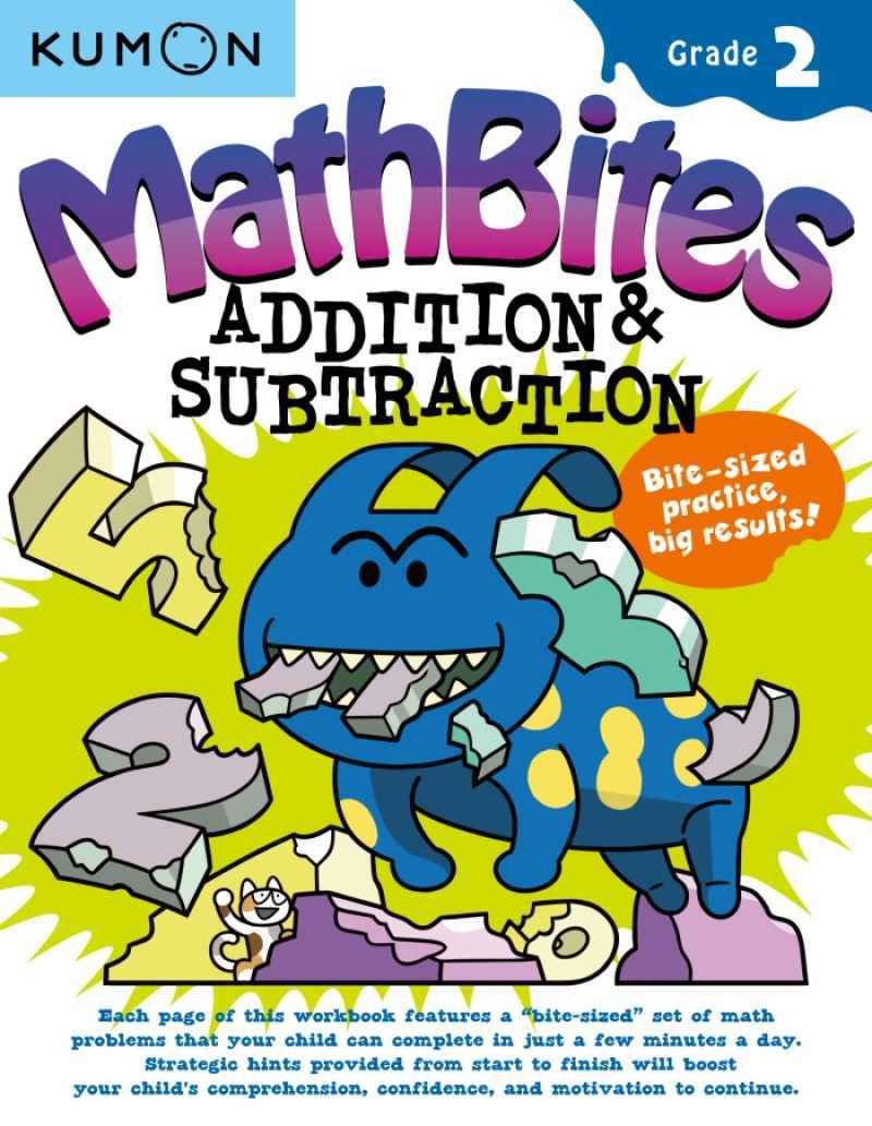 Promo Original Kumon - MathBites: Grade 2 Addition & Subtraction Buku ...