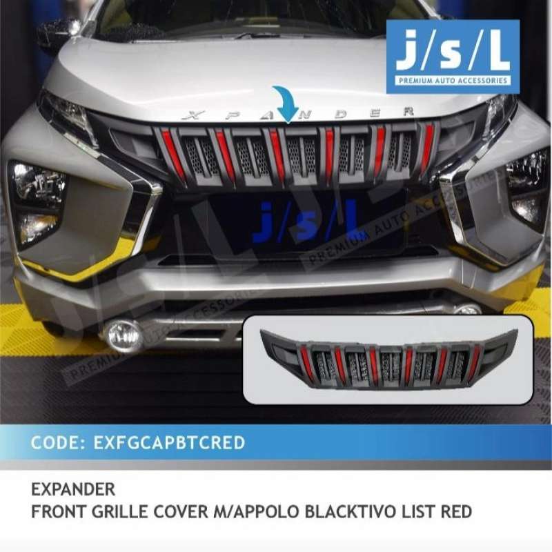 Promo JSL!APOLLO GRILL DEPAN XPANDER FRONT GRILLE BLACKTIVO Diskon 23% ...