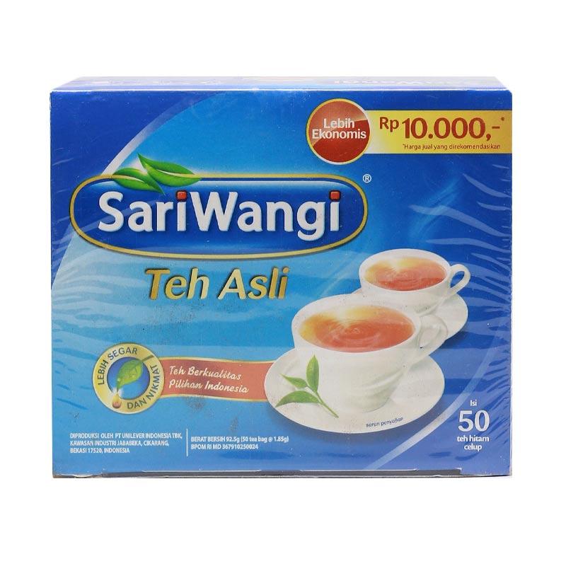 Promo SARIWANGI Teh Celup [50 Sachet/ Box] Diskon 17% di Seller BERKAH ...